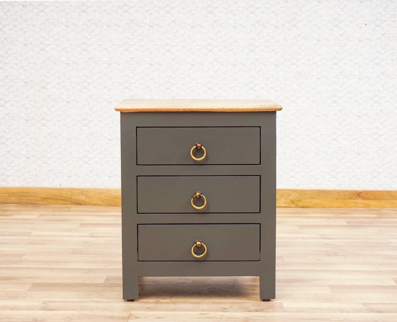 Buy Online Alexandria Wooden Bedside Table