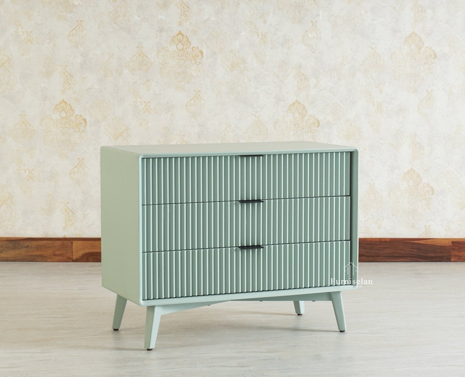 Buy Bengaluru Solid Wood Three Drawer Chest of Drawer