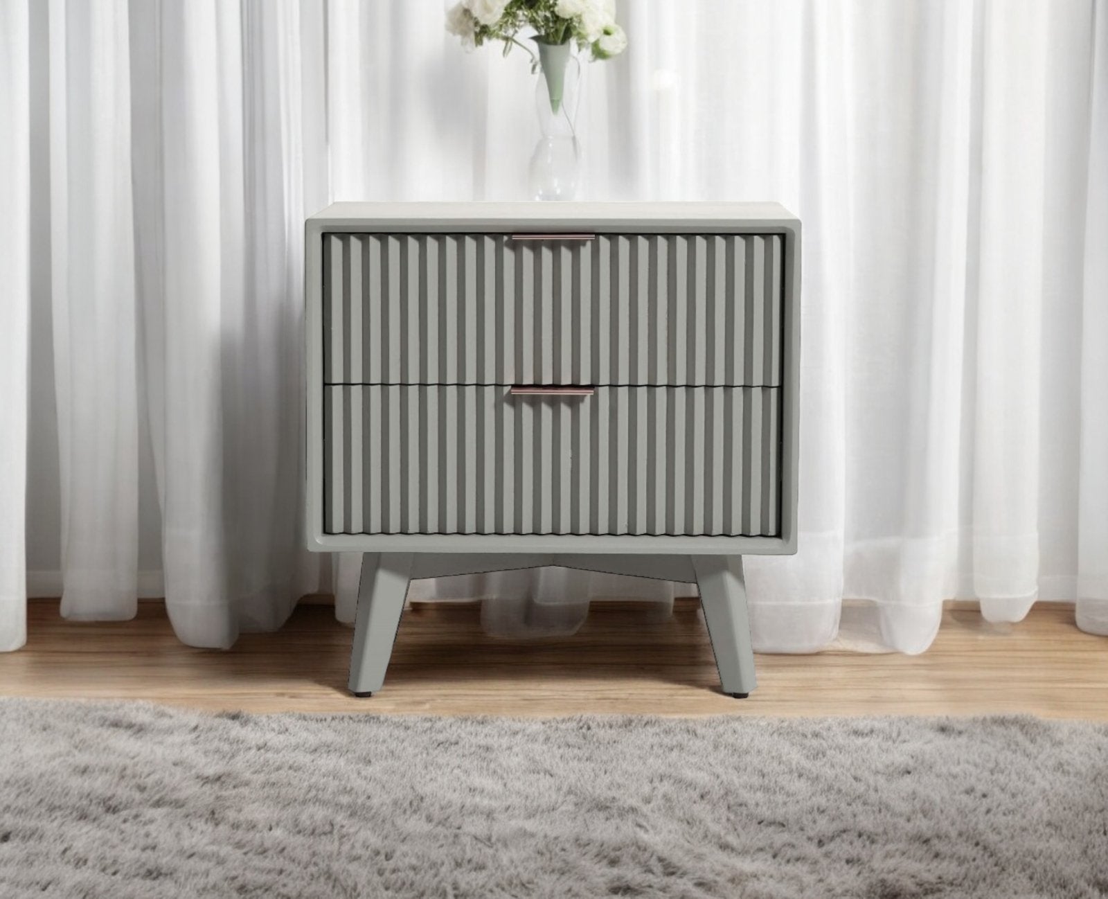50% OFF Solid Wood Bedside Table | Nightstand