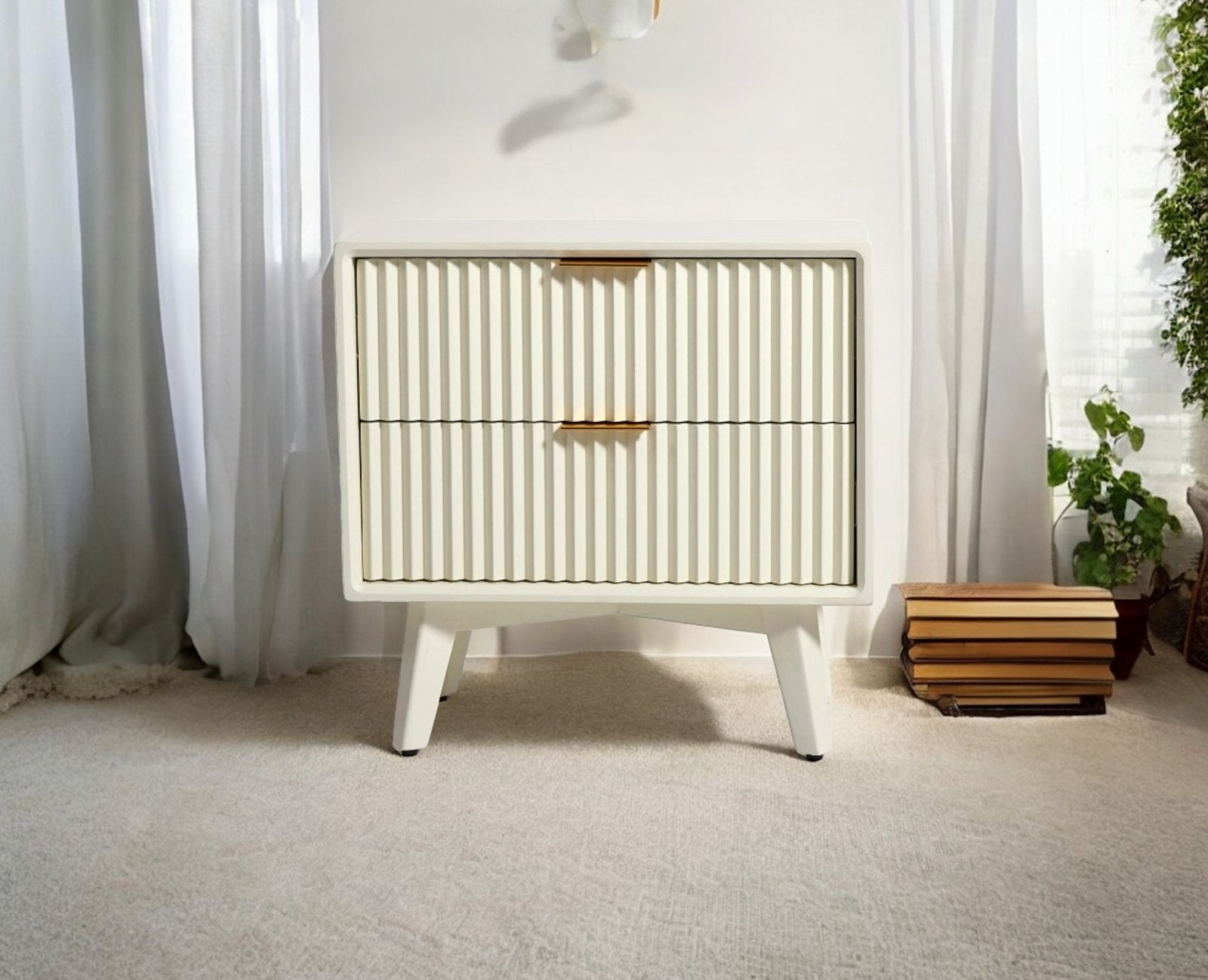 50% OFF Solid Wood Bedside Table | Nightstand