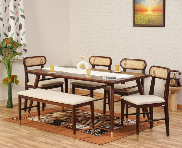 Dining Sets: Buy a Wooden Dining Table Set for Elegant Home
