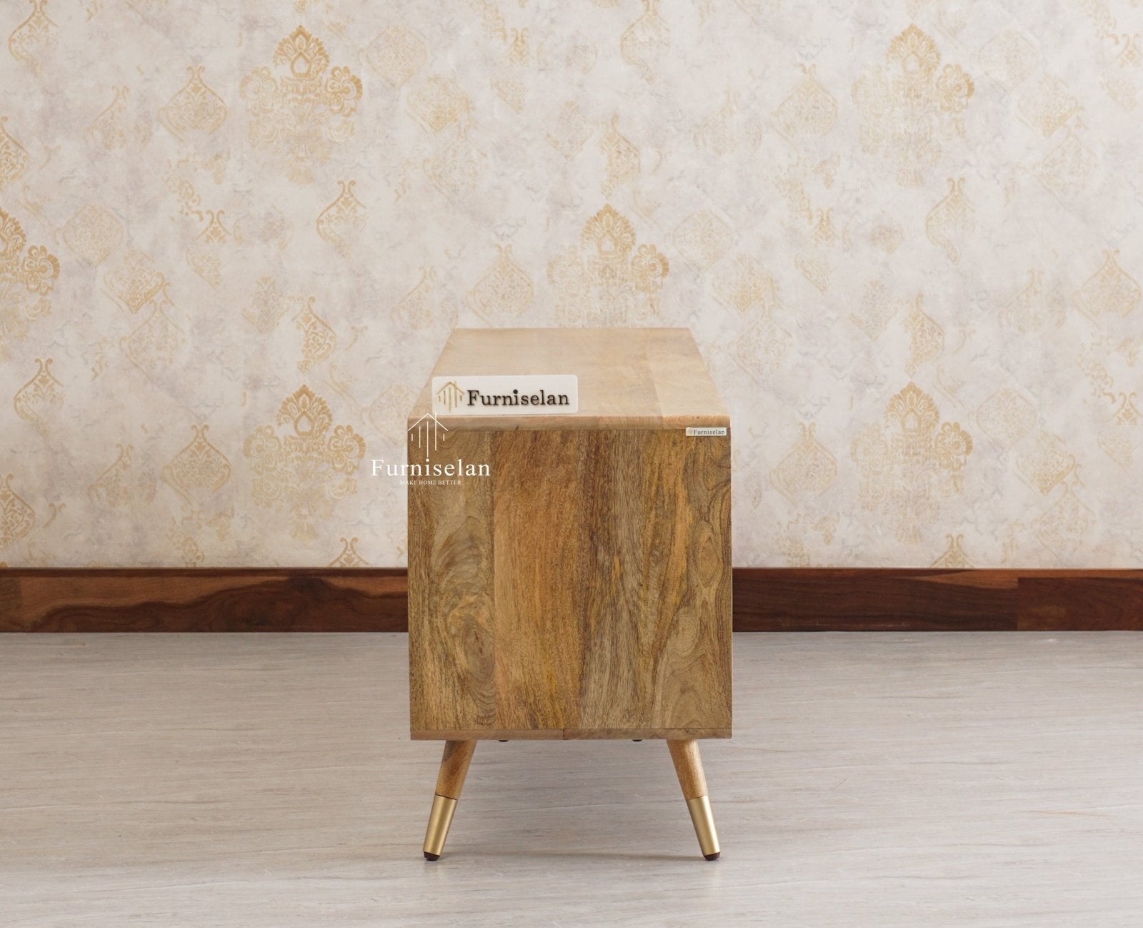 Buy Online Now – Boston Solid Wood Rattan Cane TV Cabinet