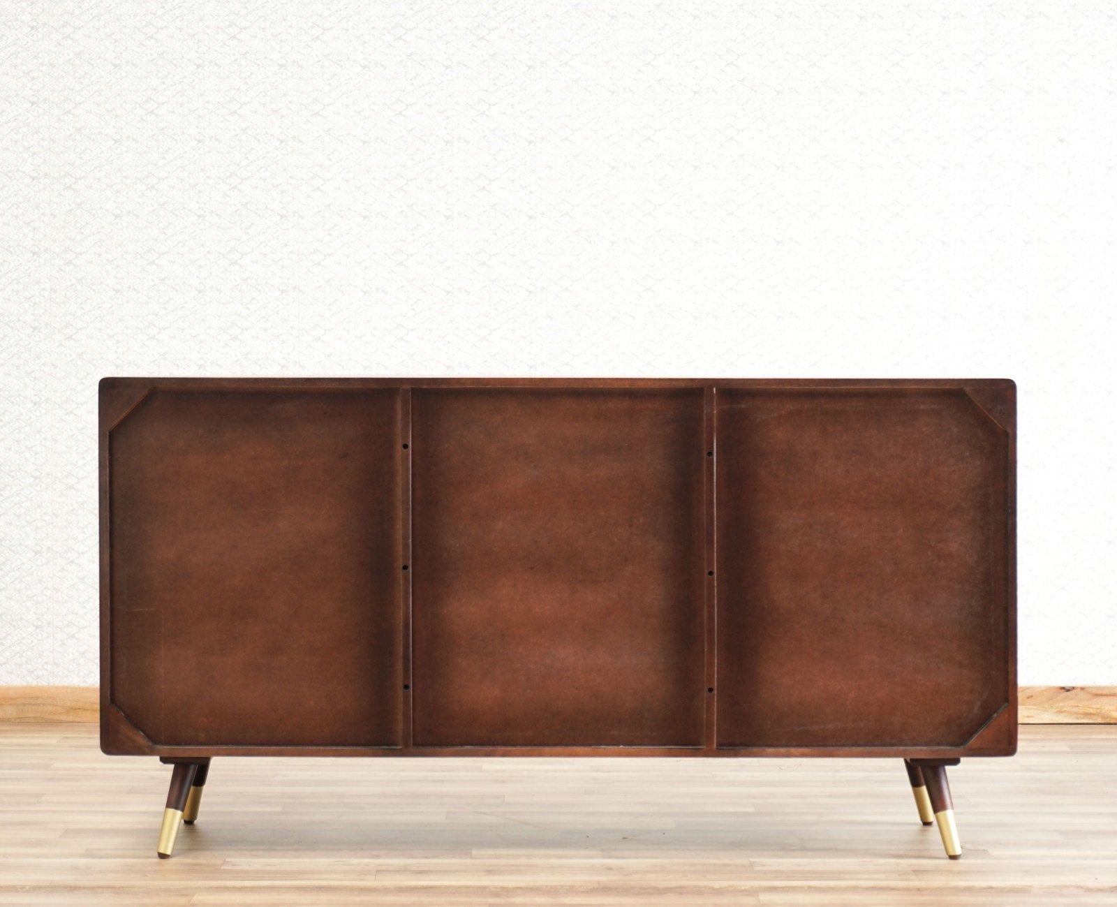 Buy Boston Solid Wood Rattan Cane Two Door Sideboard with three Drawers