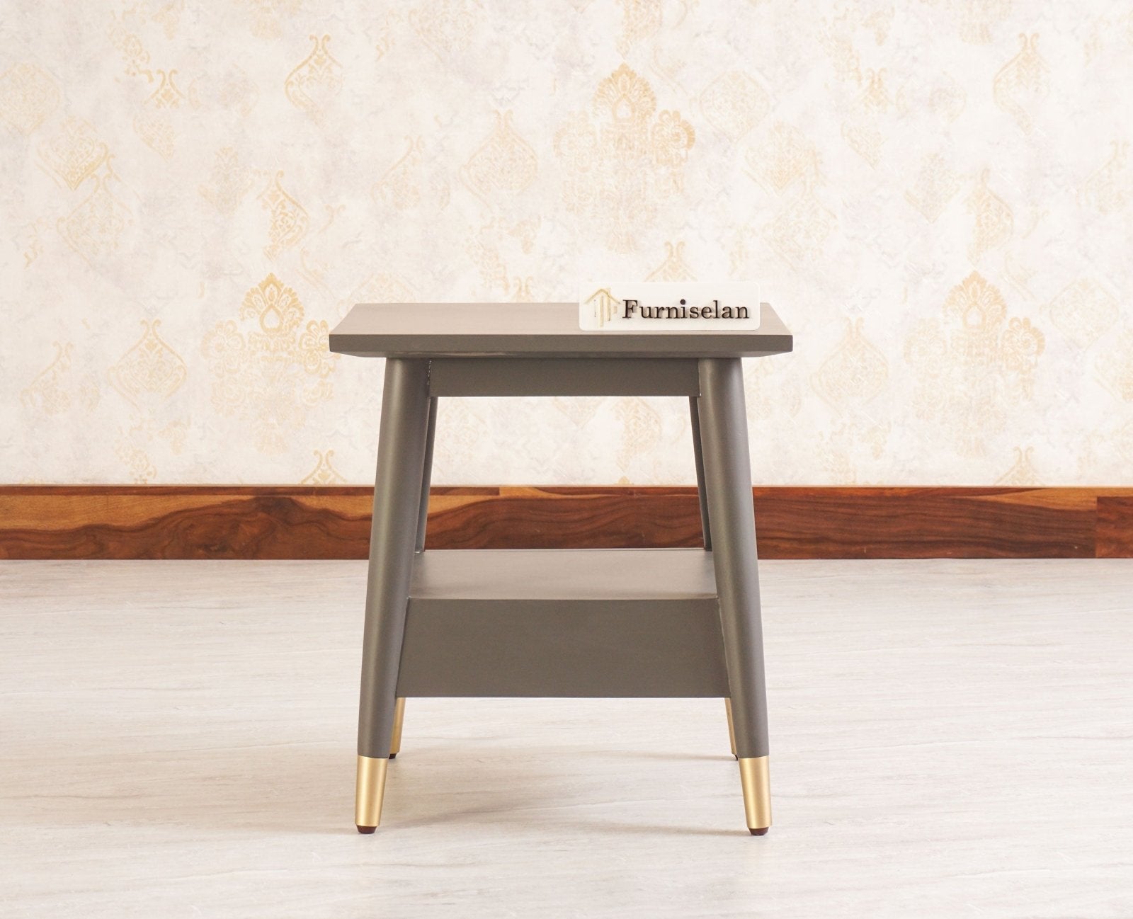 Buy Online Boston solid wood side table with one drawer