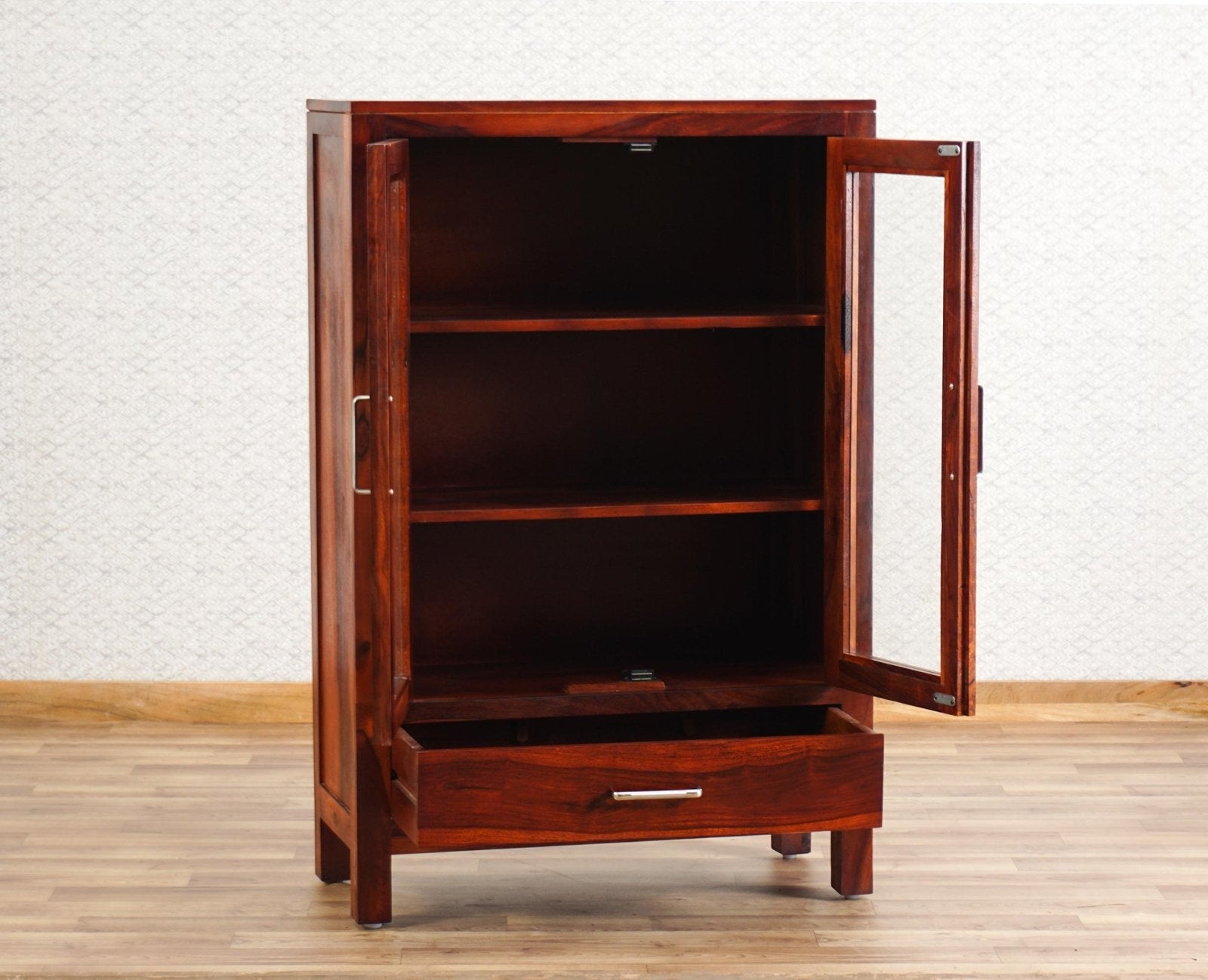 Buy Online: Kitchen Crockery Cabinet, Two Doors, One Drawer