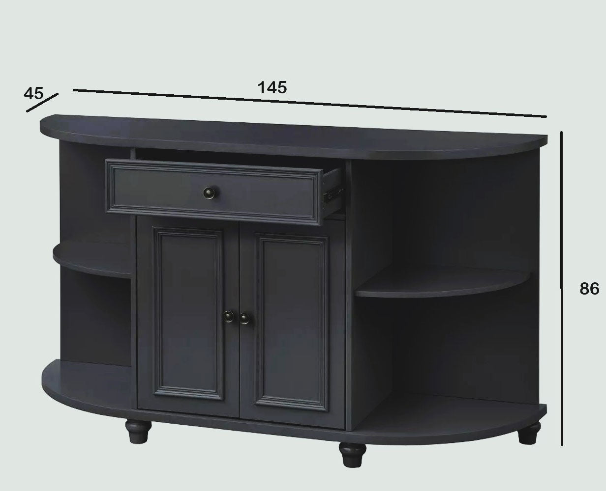 Buy online Russia Wooden Bar Cabinet