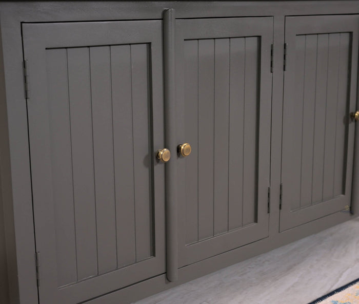 Buy Online Spain Solid Mango Wood Sideboard Cabinet- 4 Doors