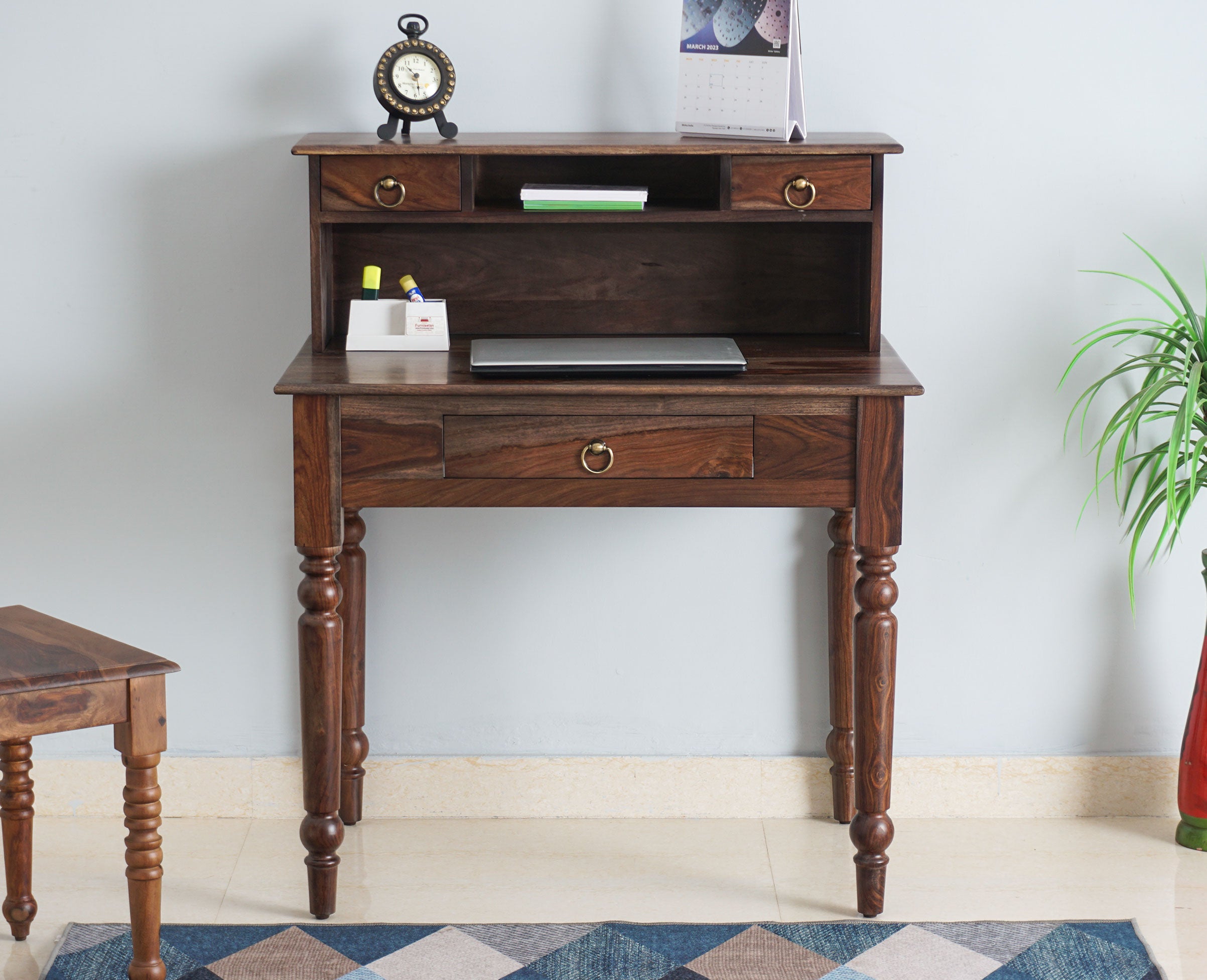 Belgium Solid Wood Study Table