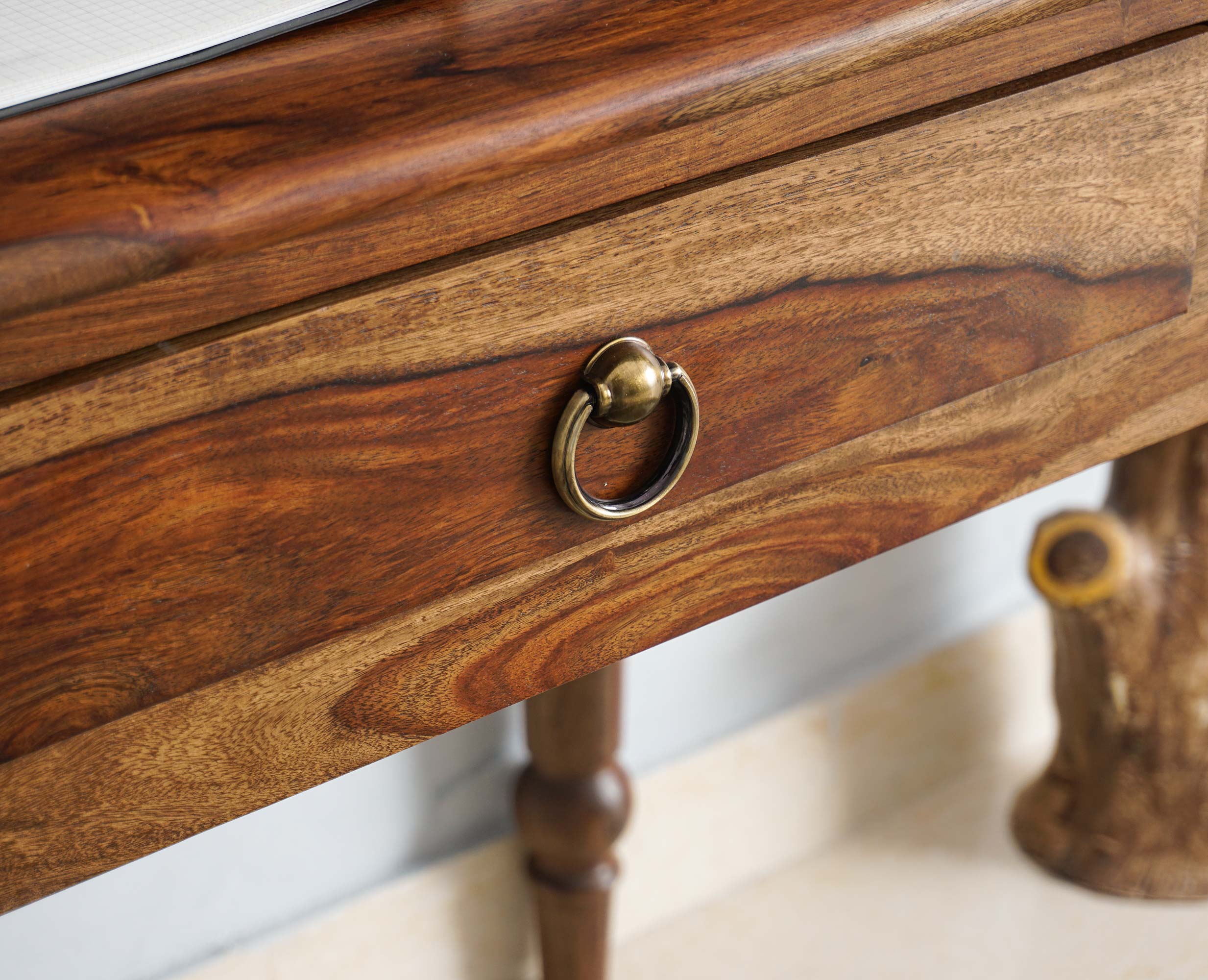 Belgium Solid Wood Study Table