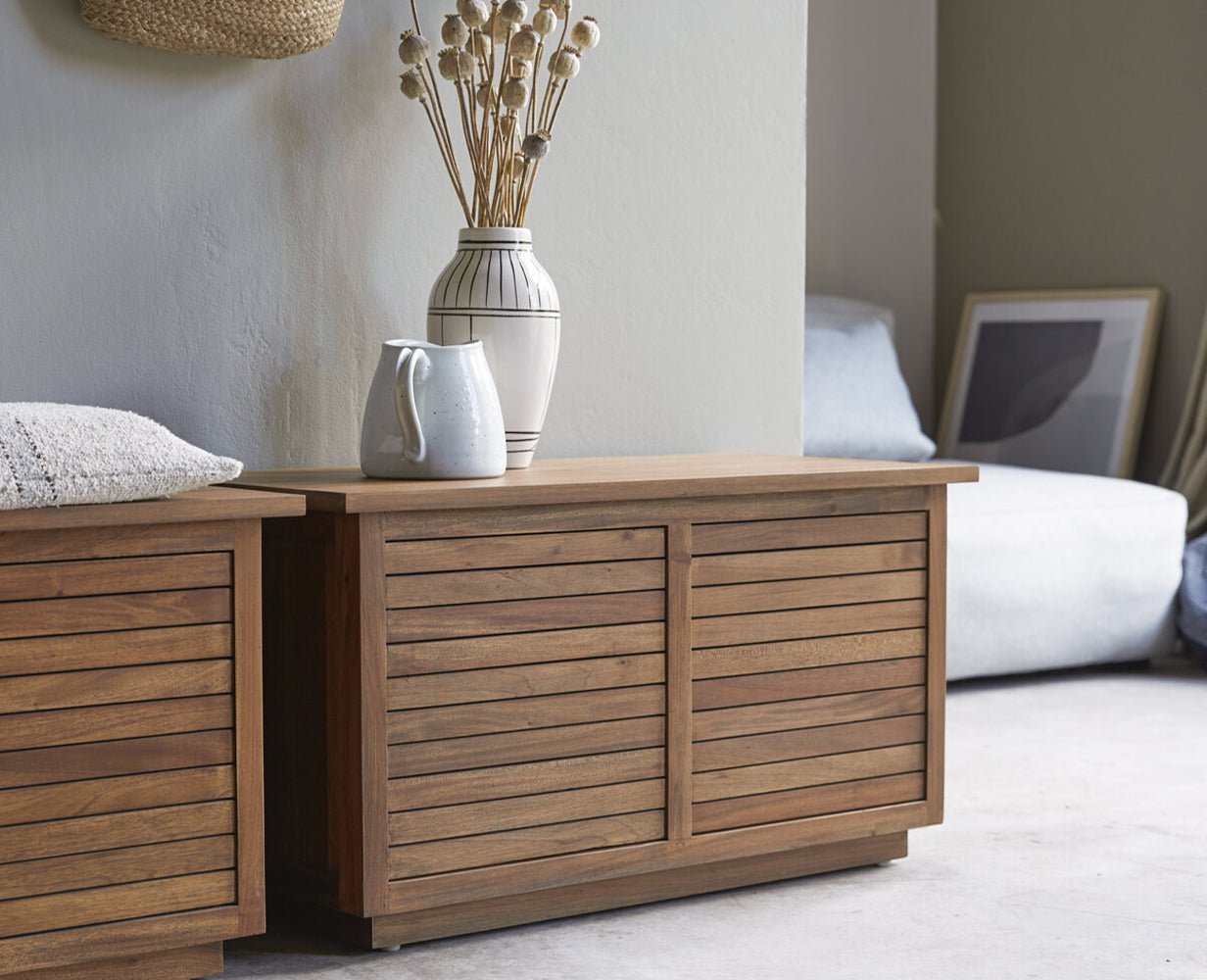 Buy Solid Wood Storage Trunk Box Online on Furniselan