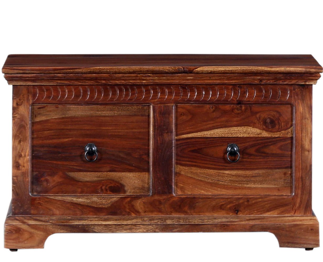 Buy Solid Wood Storage Trunk Box Online on Furniselan