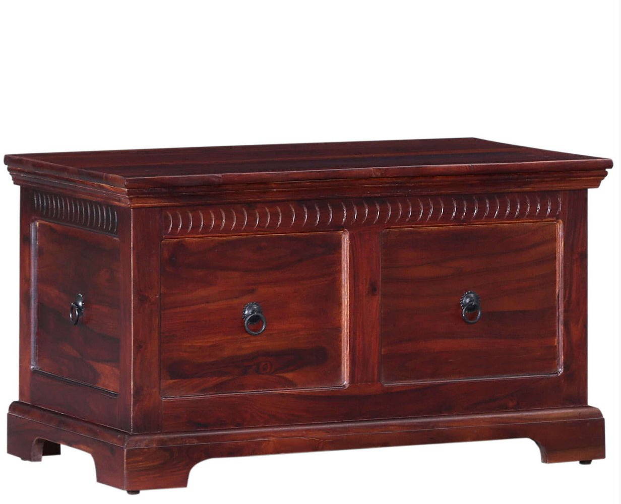 Buy Solid Wood Storage Trunk Box Online on Furniselan