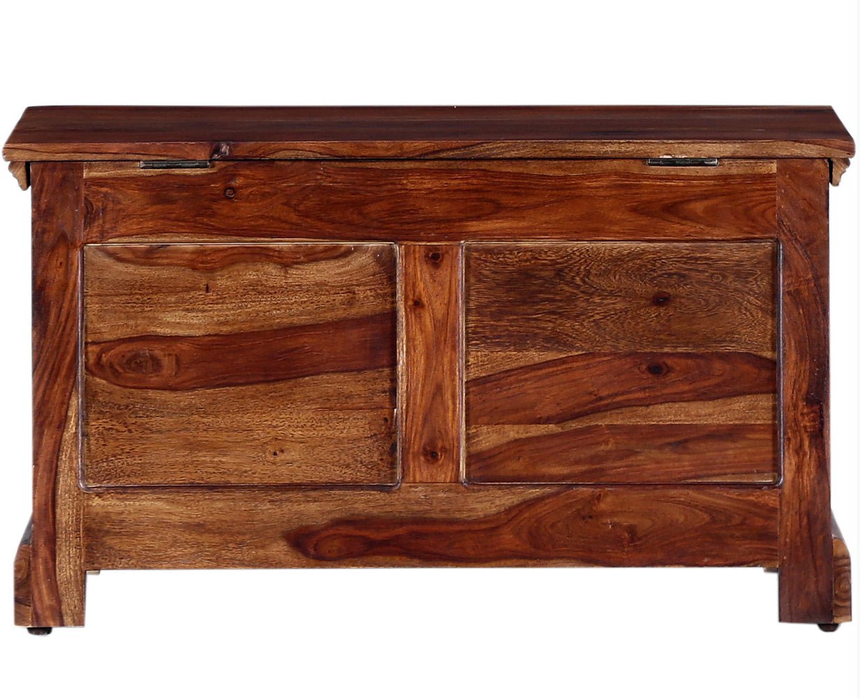 Buy Solid Wood Storage Trunk Box Online on Furniselan