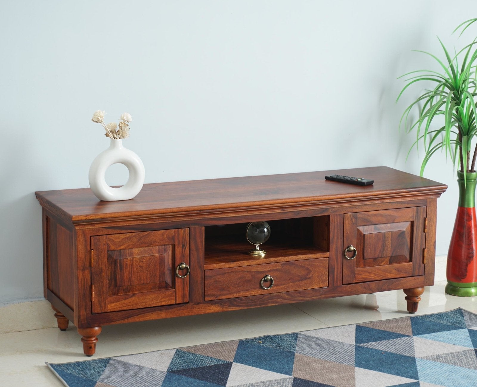 Belgium Entertainment Unit Tv Cabinet Two Door