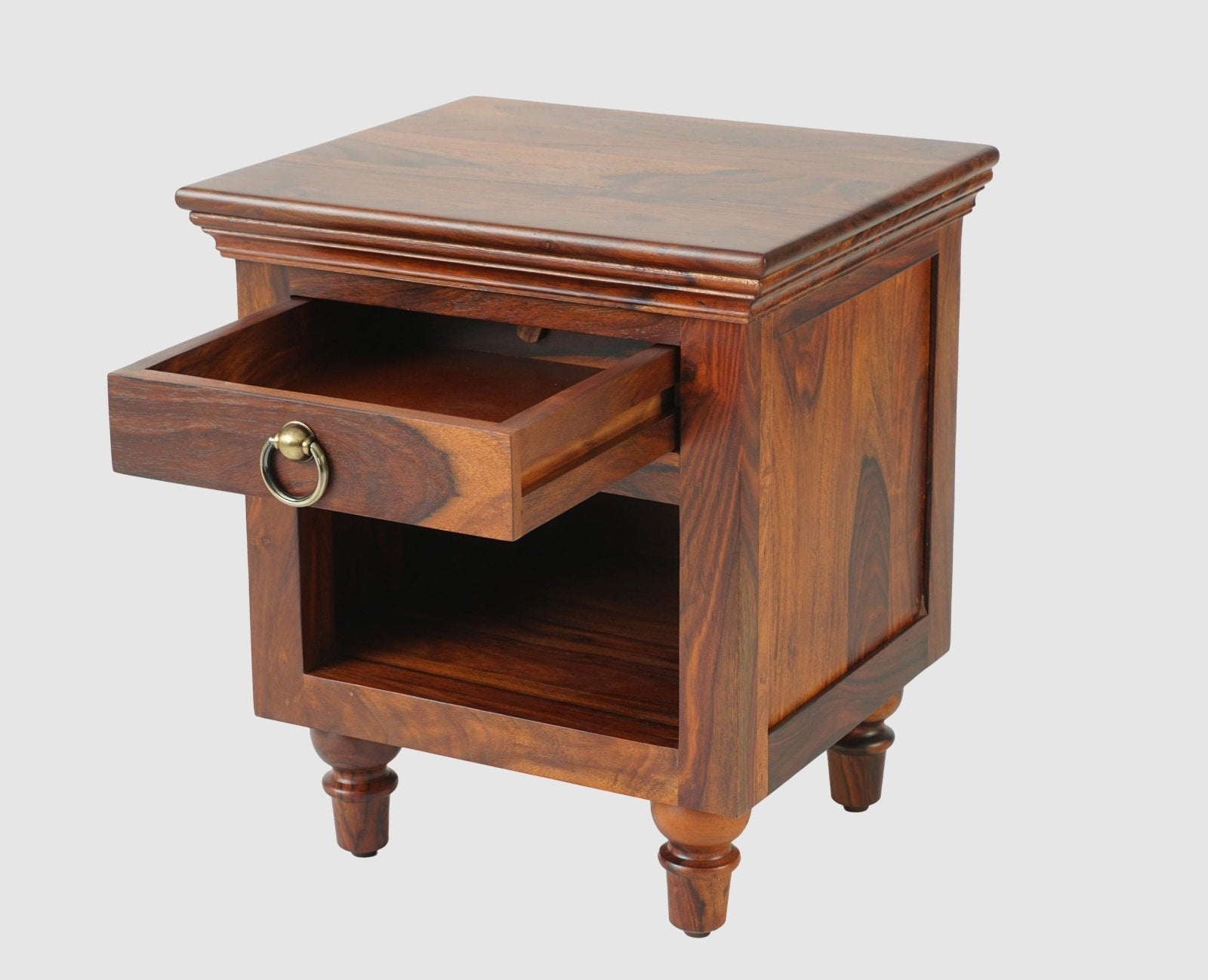 Belgium Solid Wood Bedside Table