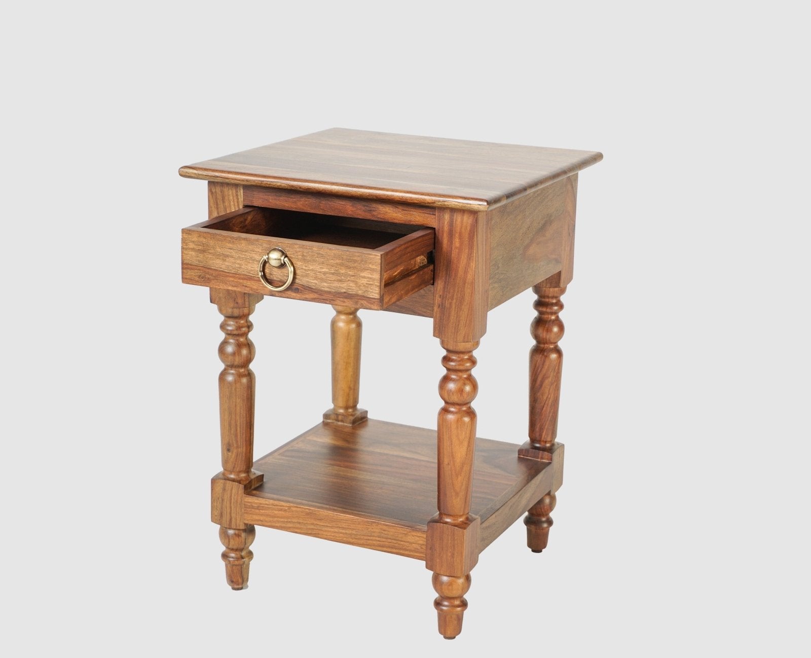 Belgium Solid Wood Side Table