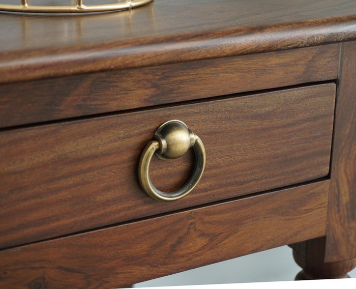 Belgium Solid Wood Side Table