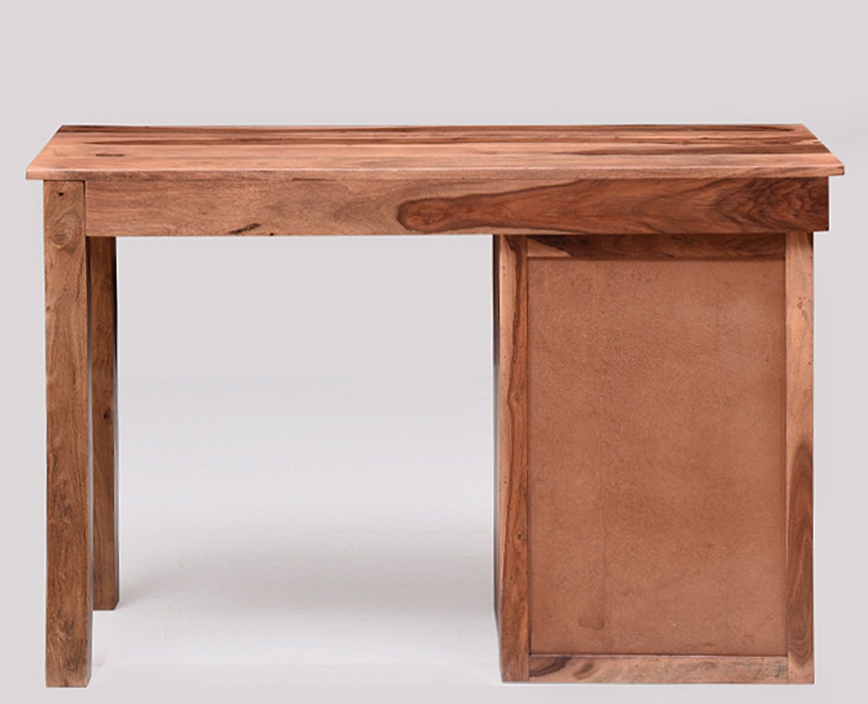 Buy Solid Wood Writing Study Table, Study Laptop Desk with Drawer ...