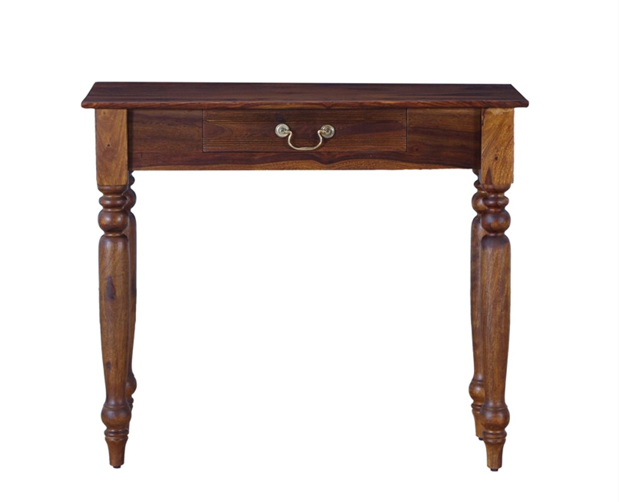 Buy Calgary Solid Wood One Drawer Console Table Online on Furniselan