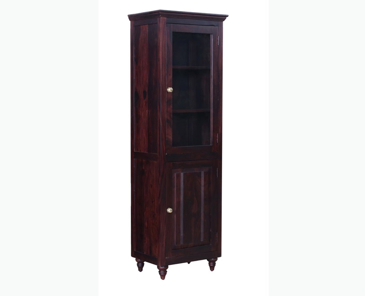 Buy Calgary Solid Wood Two Door Book Case Online on Furniselan
