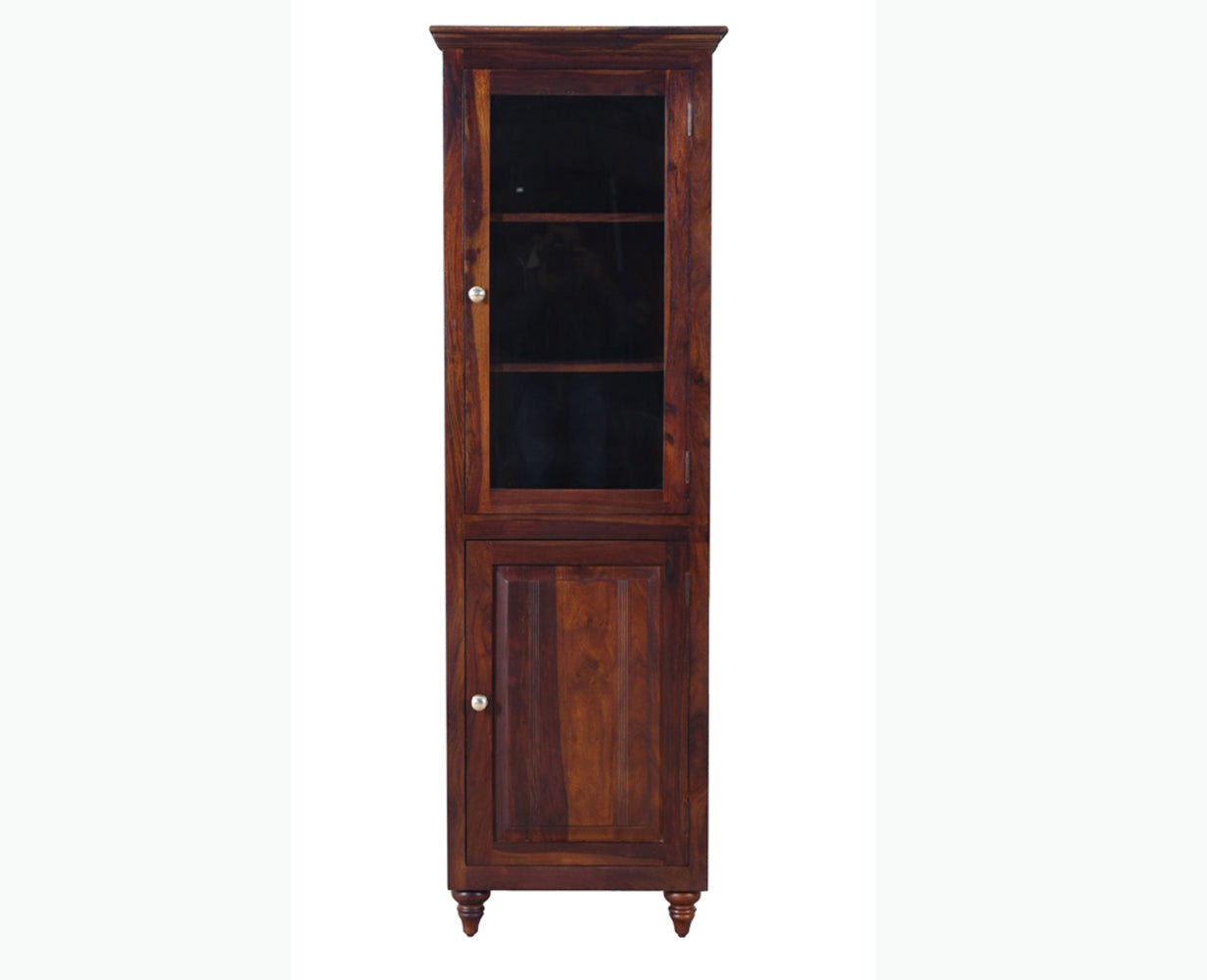 Buy Calgary Solid Wood Two Door Book Case Online on Furniselan