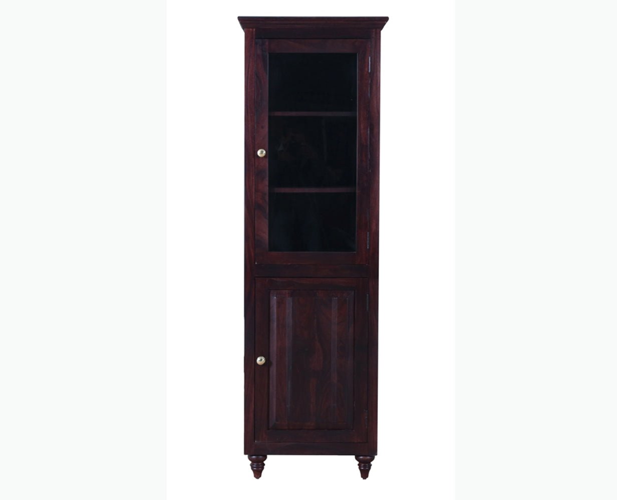 Buy Calgary Solid Wood Two Door Book Case Online on Furniselan