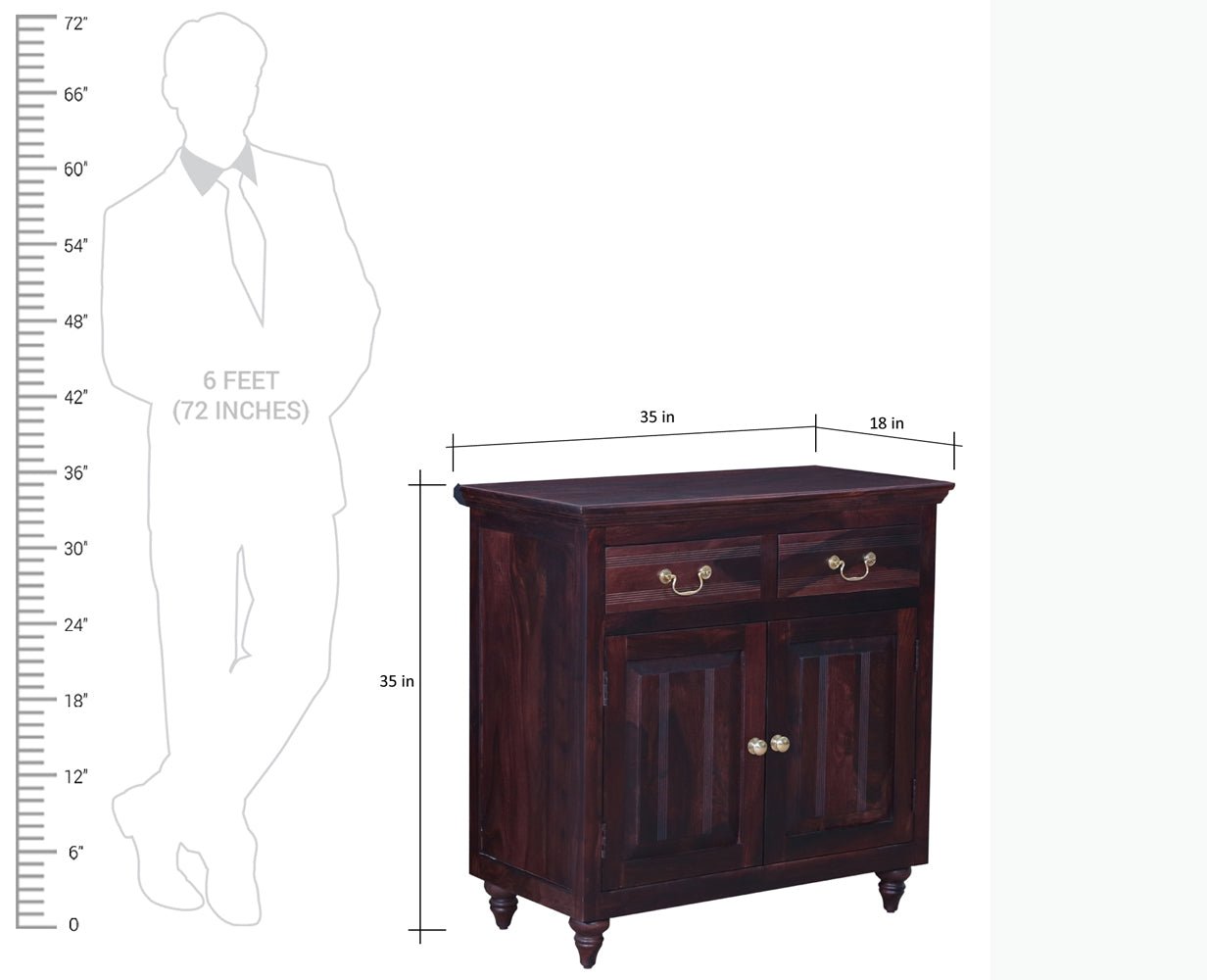 Buy Calgary Solid Wood Two Door Sideboard Online on Furniselan