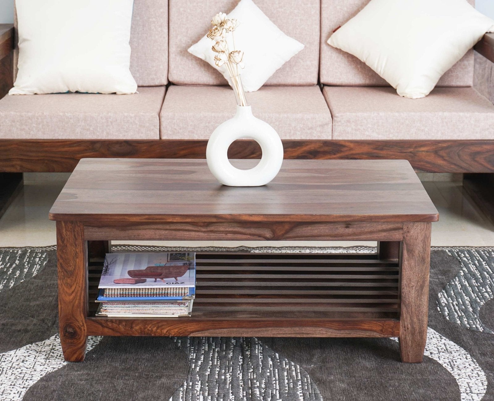 Cuttack Solid Wood Coffee Table