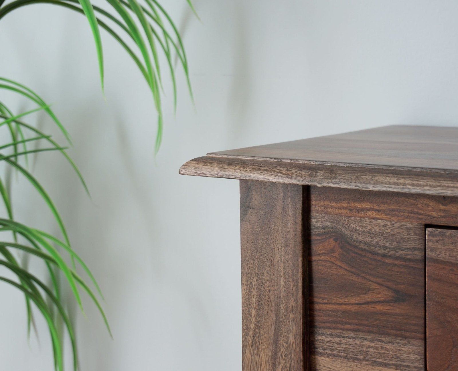 Denmark Solid Wood Dressing Table With Wall Hang Mirror