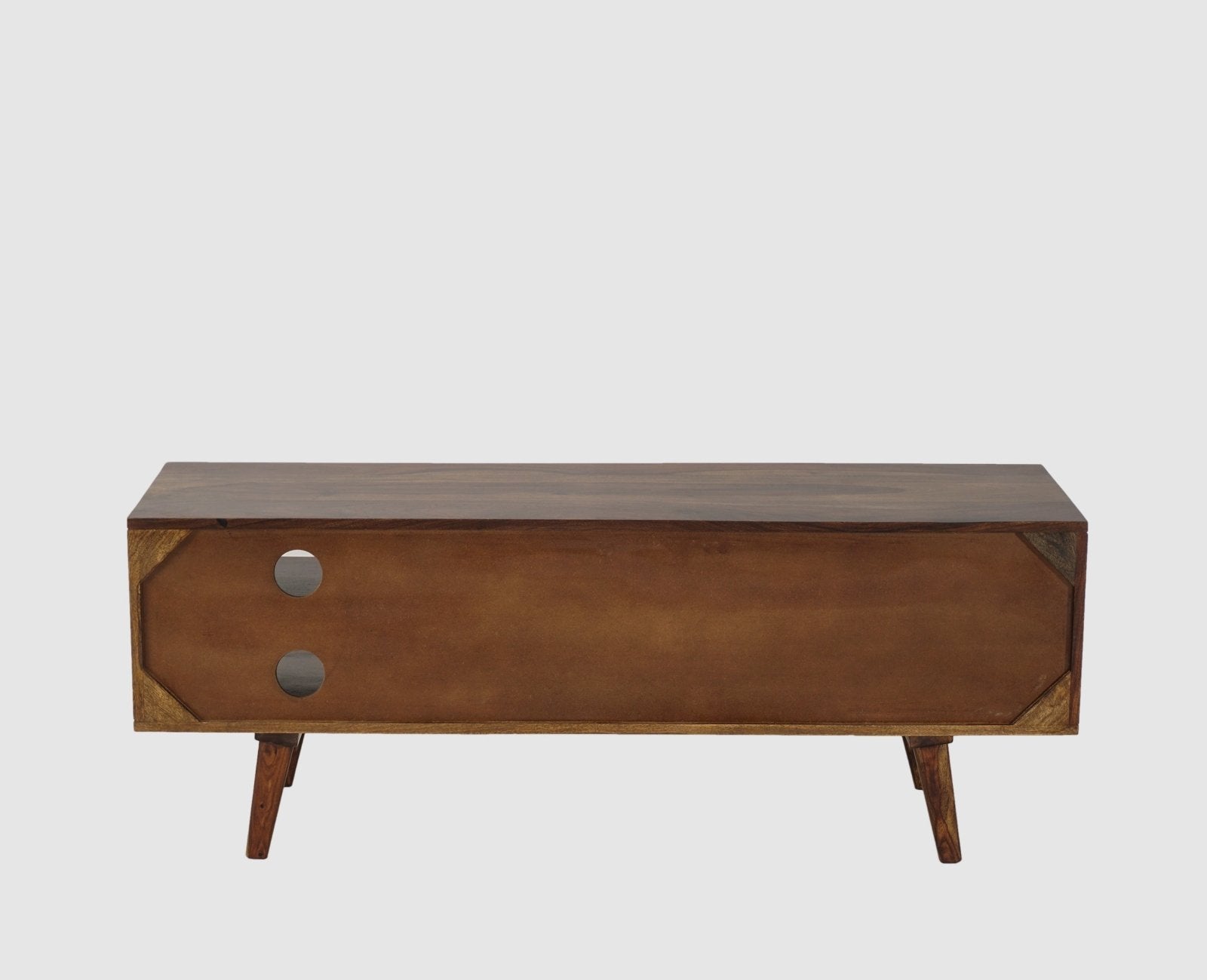 Buy Solid Wood Two Door TV Cabinet Online on Furniselan