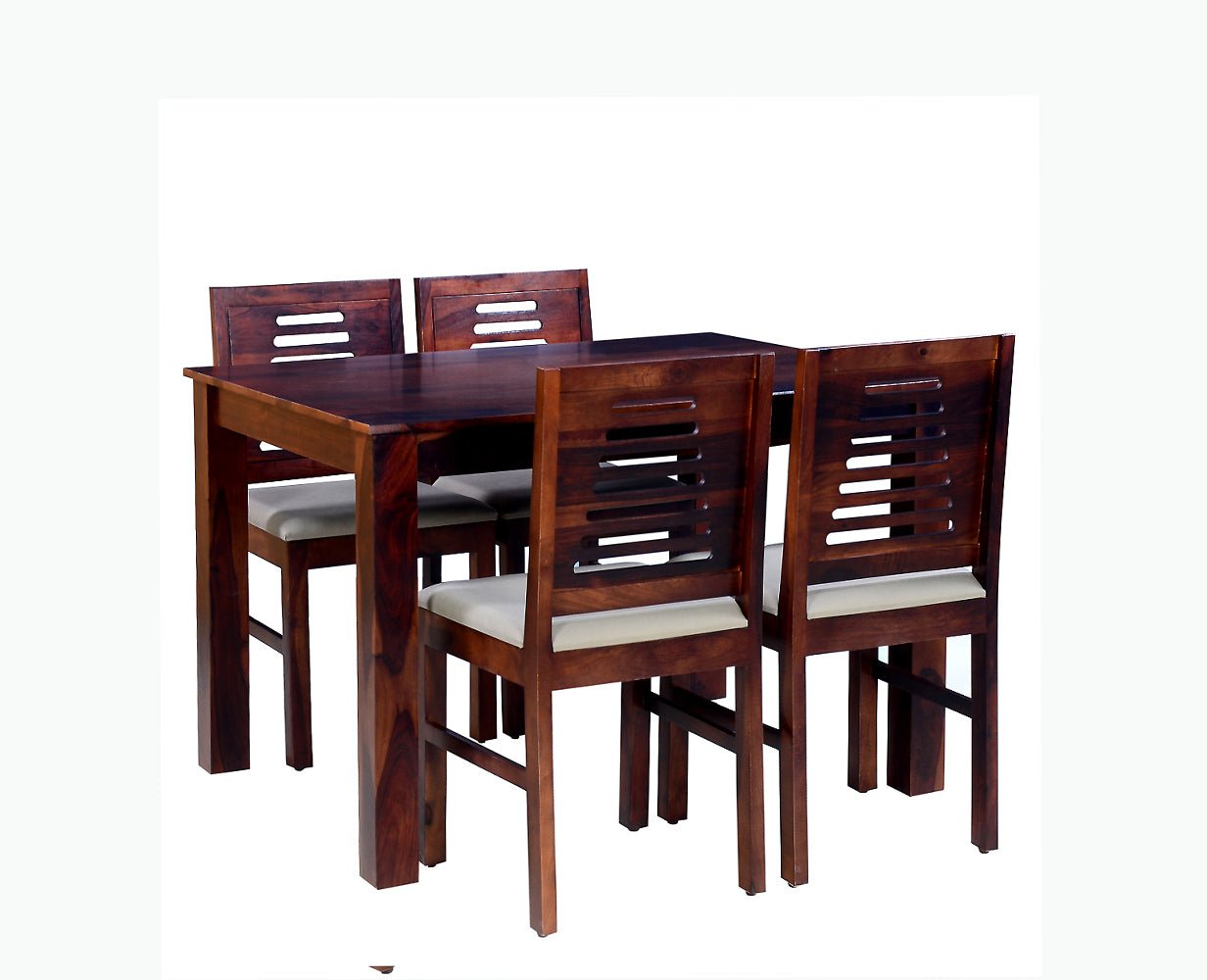 Buy 4 Seater Dining Table with 4 Chair online on Furniselan.