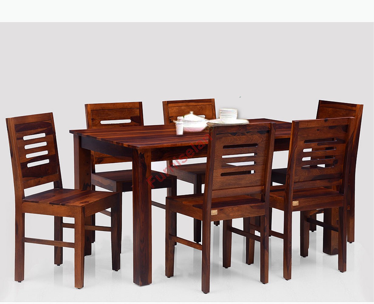 Buy 6 Seater Dining Table with 6 Chair Upto 60% Off
