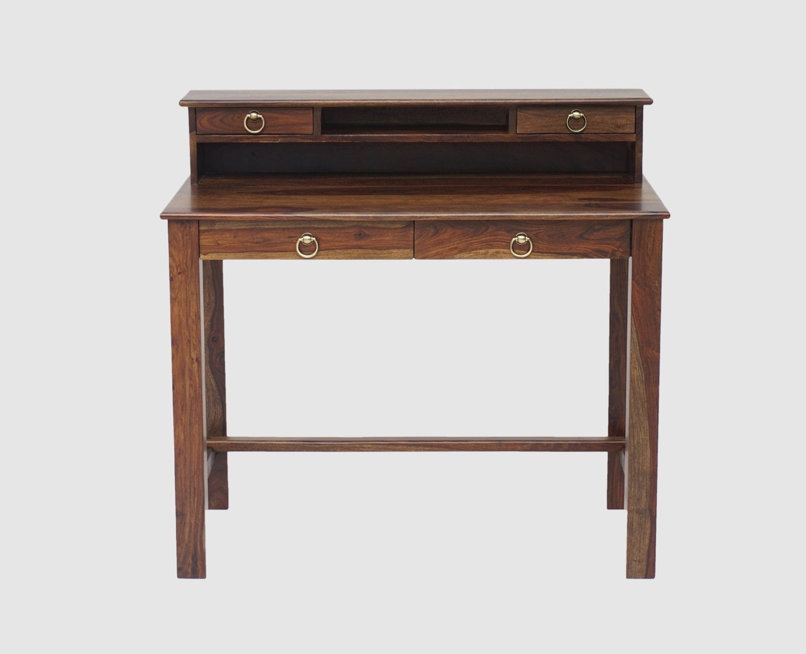 Buy Solid Wood Study Table with Four Drawer Online on Furniselan