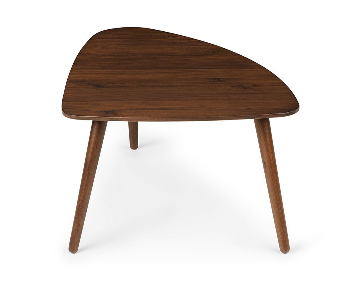 Pearl Solid Wood Triangle Coffee Table