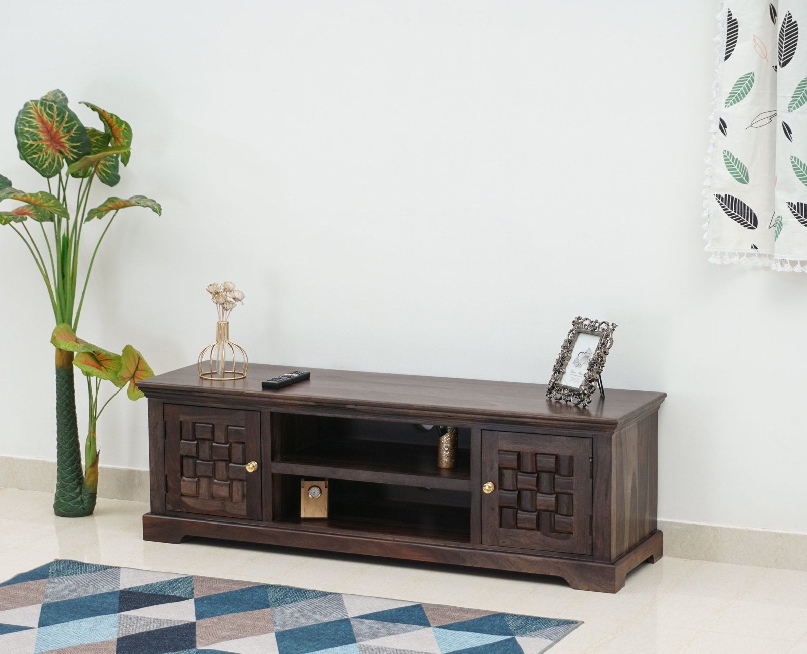 Buy Online 50% Off wooden Two Door TV Cabinet | Furniselan