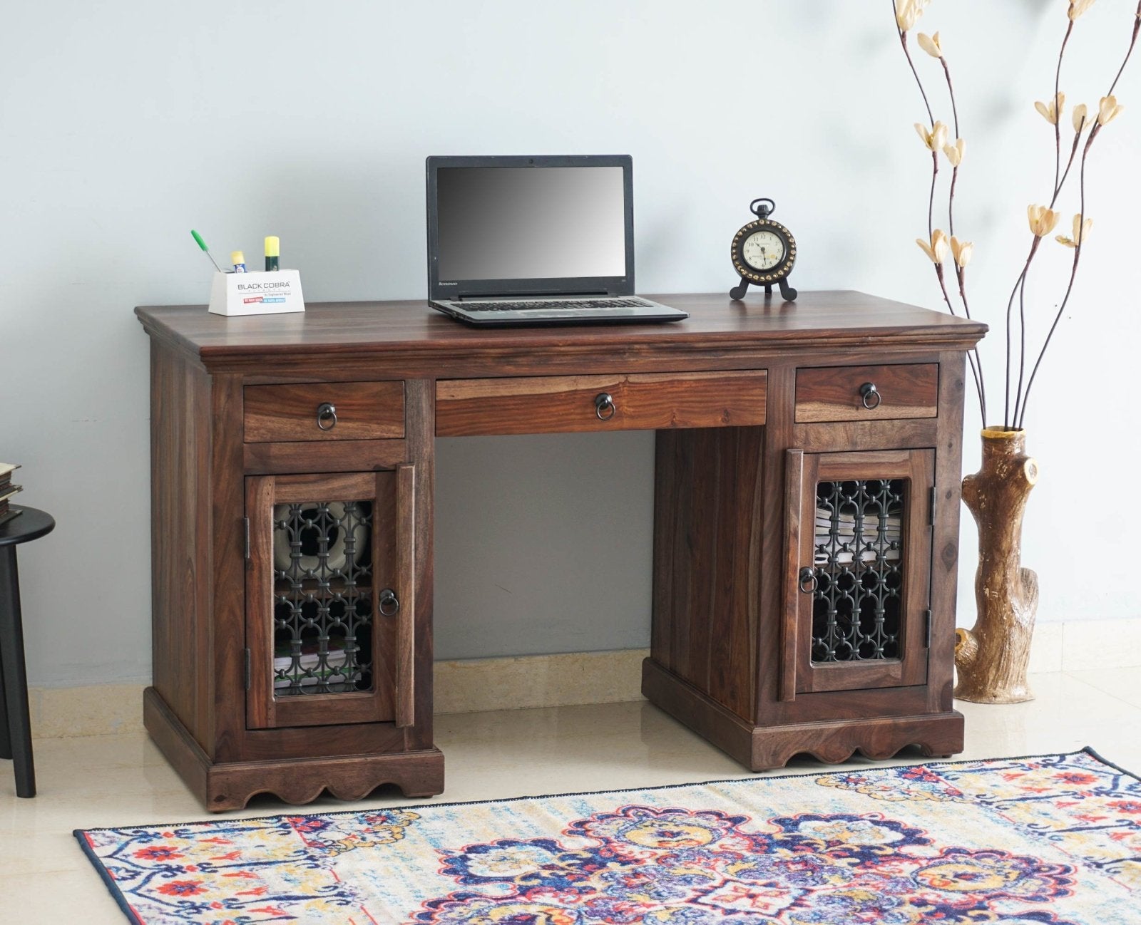 Sweden Sheesham Wood Study Laptop Table