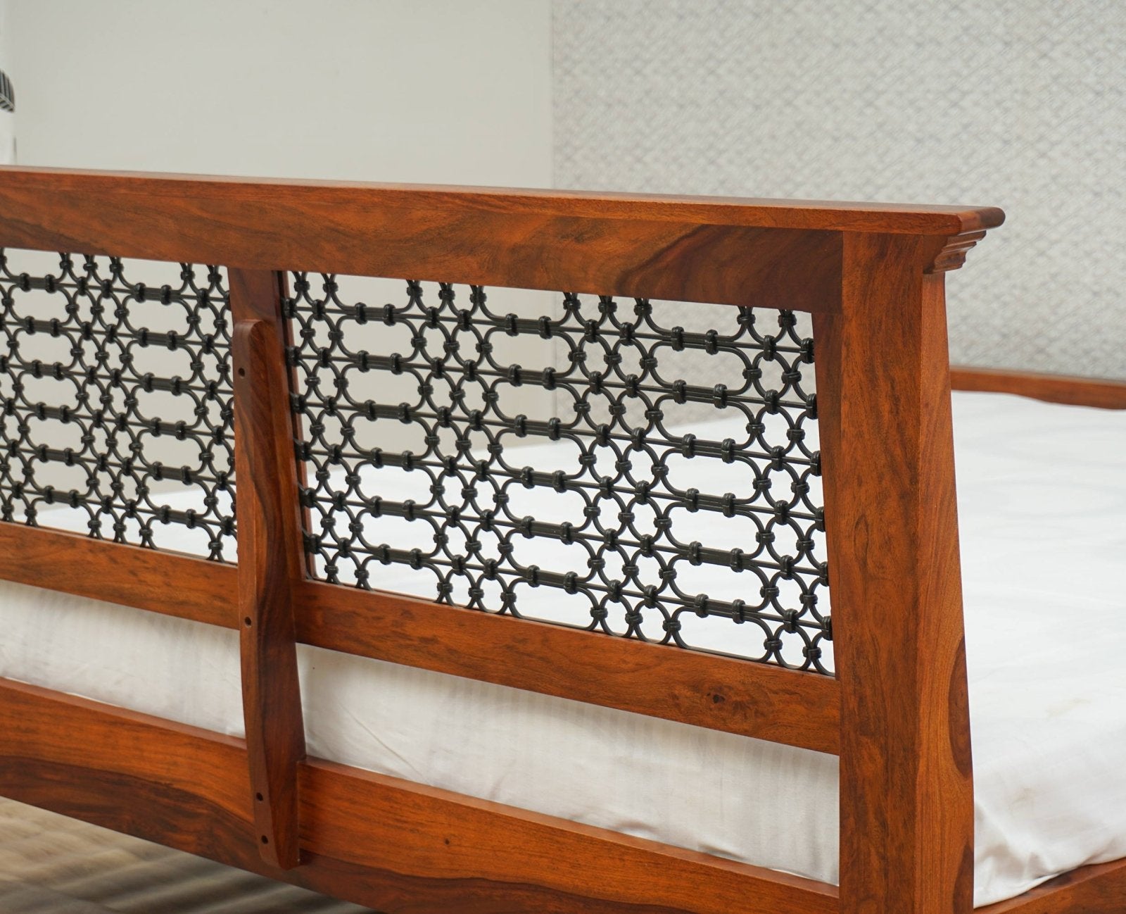 Sweden Solid Wood Queen Size Bed